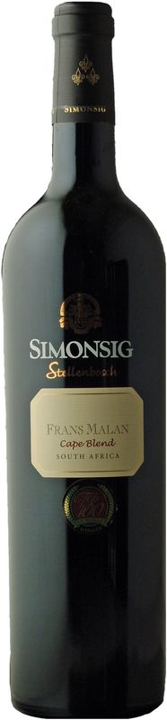 Simonsig Frans Malan WO Stellenbosch 2017 Simonsig Estate | Flaschenpost